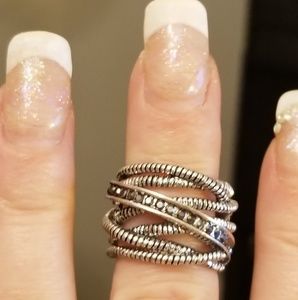 Jewelry | Antique Silver Marquisite Rare Ring Size 5 New | Poshmark